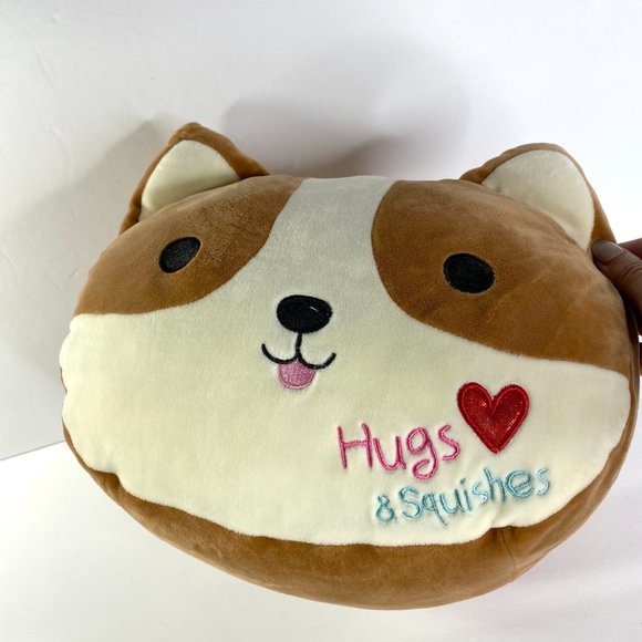 Squishmallows | Toys | Squishmallow Stackable Reginald The Corgi Hugs ...